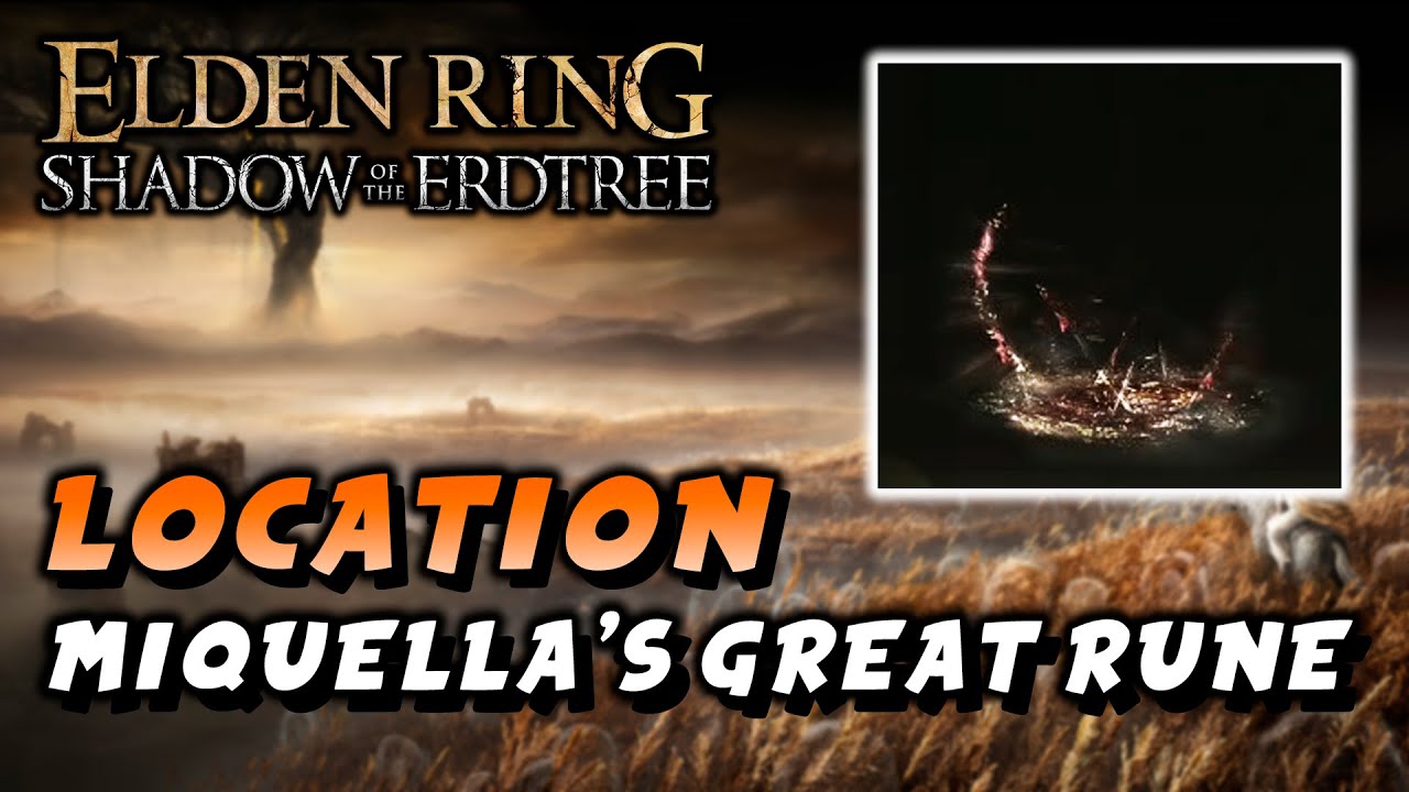 Elden Ring - Miquella's Great Rune Location (Reusable) (Shadow Of The ...