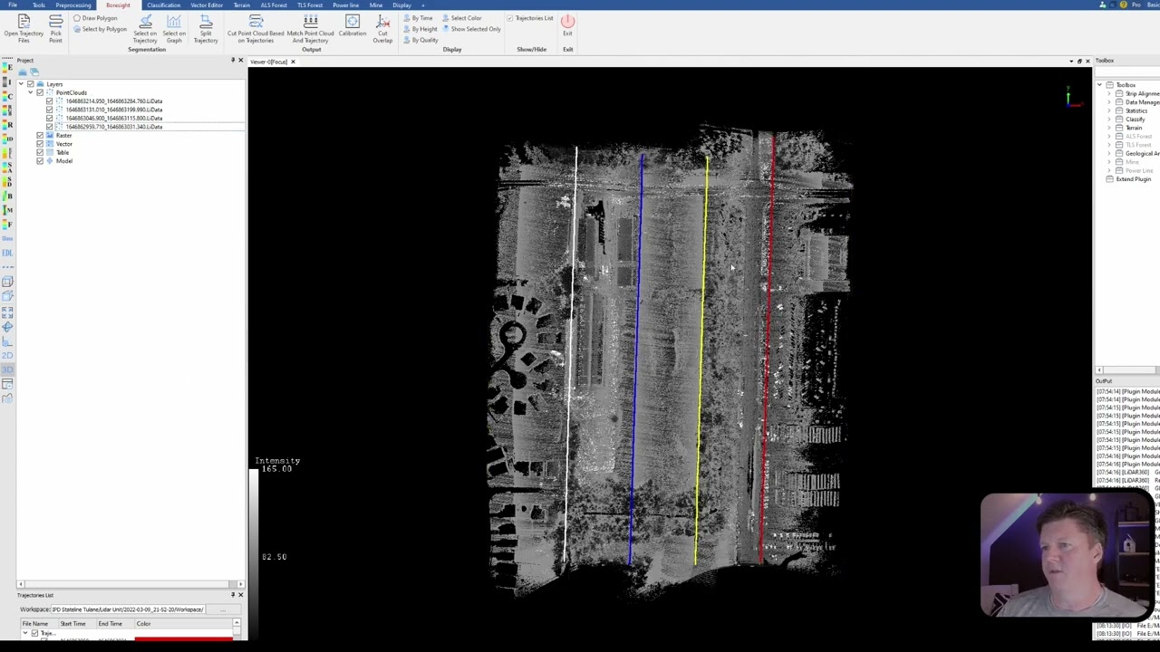 How to do the Strip Alignment in Lidar360 ver 5 - YouTube