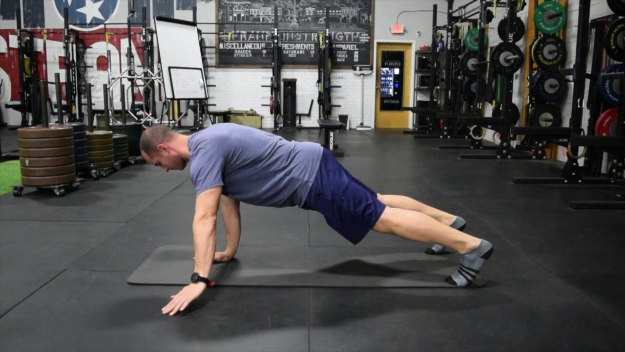 High Plank with 4-Way Reach - YouTube