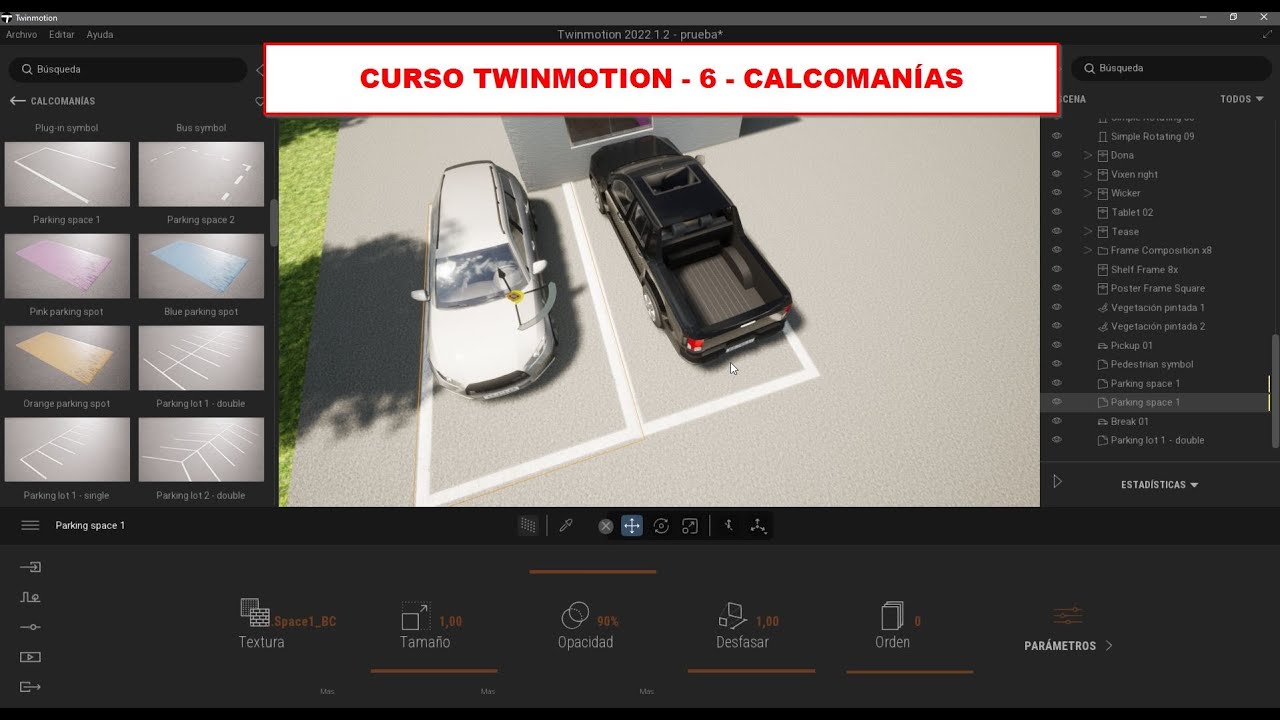 CURSO TWINMOTION 6 CALCOMANIAS - YouTube