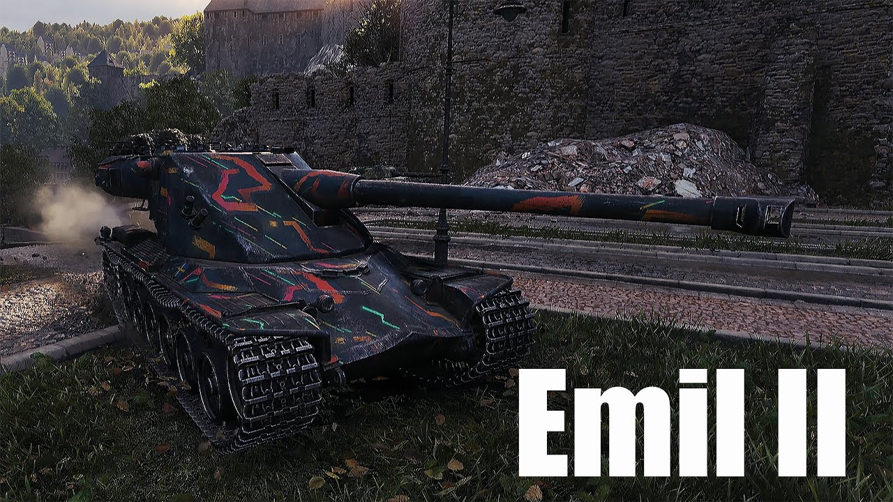 World of Tanks - Emil II, 9.5K Dmg, 8 Kills - YouTube