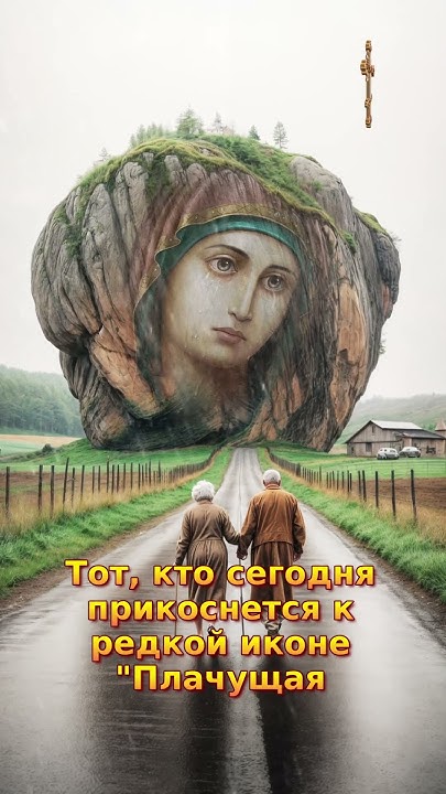прикоснется к редкой иконе "Плачущая Богородица" и напишет «Аминь ...