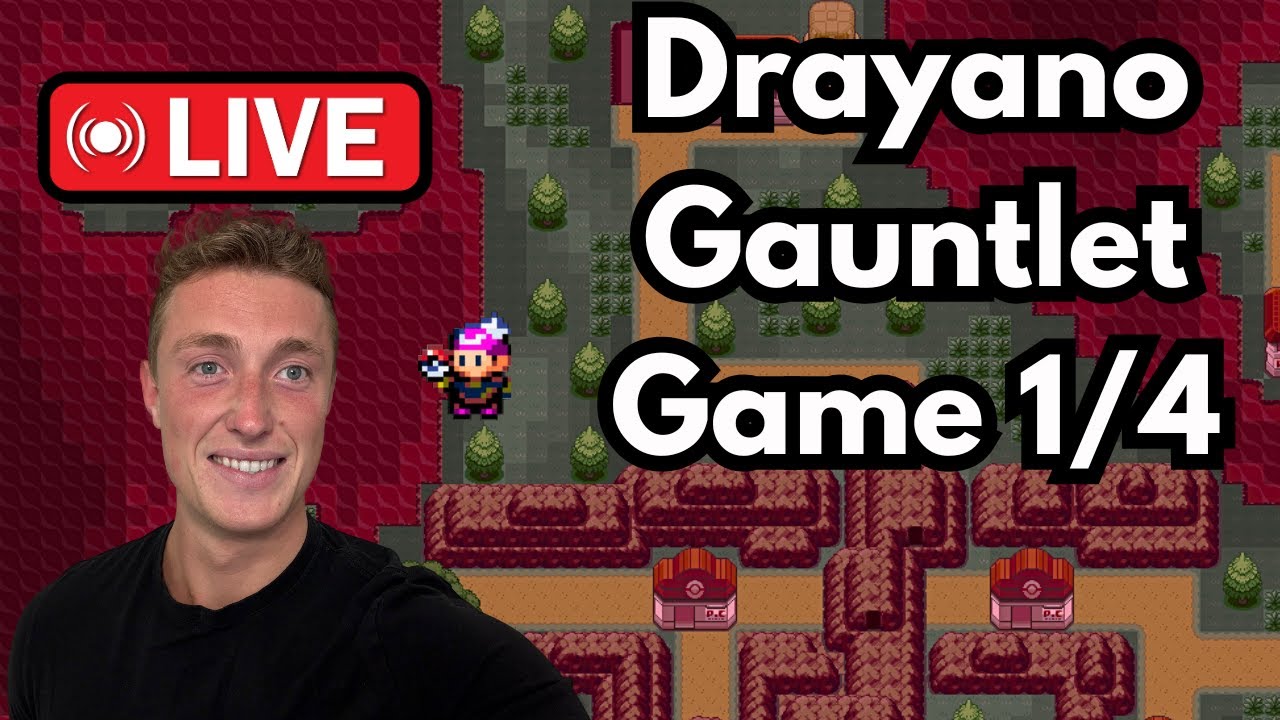 Fire Red Omega: The Drayano Gauntlet - Game 1/4 [Live on Twitch] - 3 - YouTube