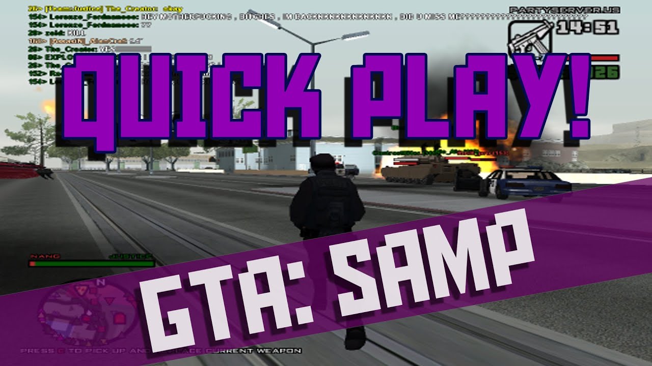 Quick Play!: GTA San Andreas Multiplayer - YouTube