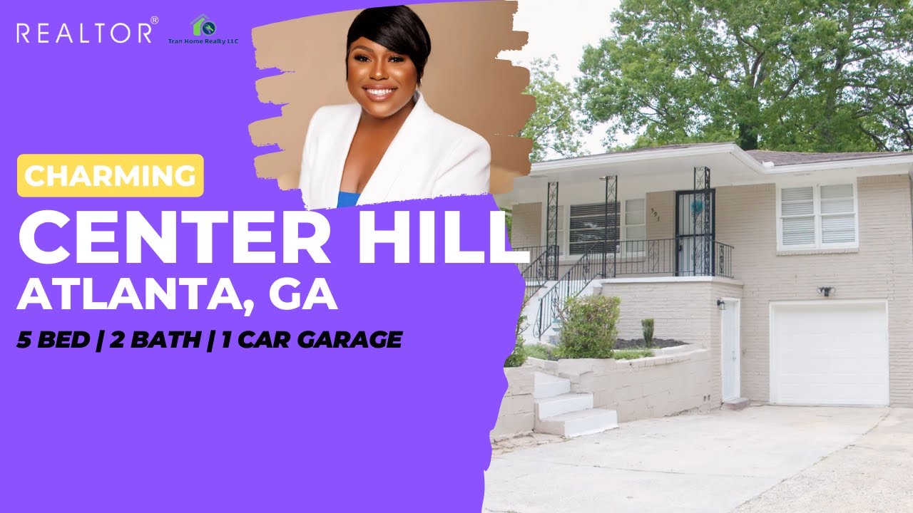 NEW LISTING: Charming 5-Bedroom Home in Center Hill | Atlanta, GA - YouTube