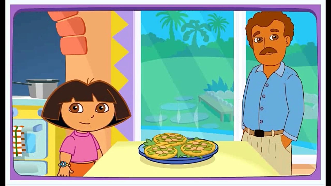 How Dora Cooks Chicken Tortillas Dora games, Dora the explorer - YouTube