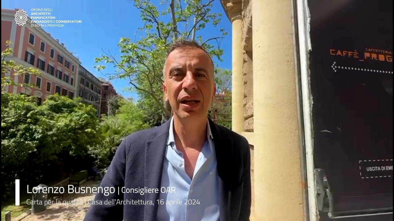 Lorenzo Busnengo | Carta per la qualità, PRG - YouTube