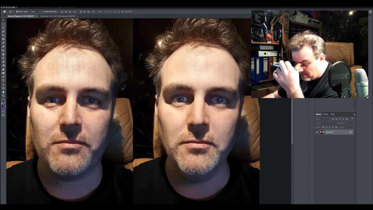 Beauty Foto Filter bei Männern - Geht das wirklich an ? - YouTube