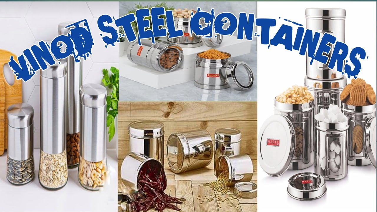 Kitchen Steel Dibba 🍲 Vinod Deep Dabba 🍜Deep Dabba 🎉 Kitchen ...