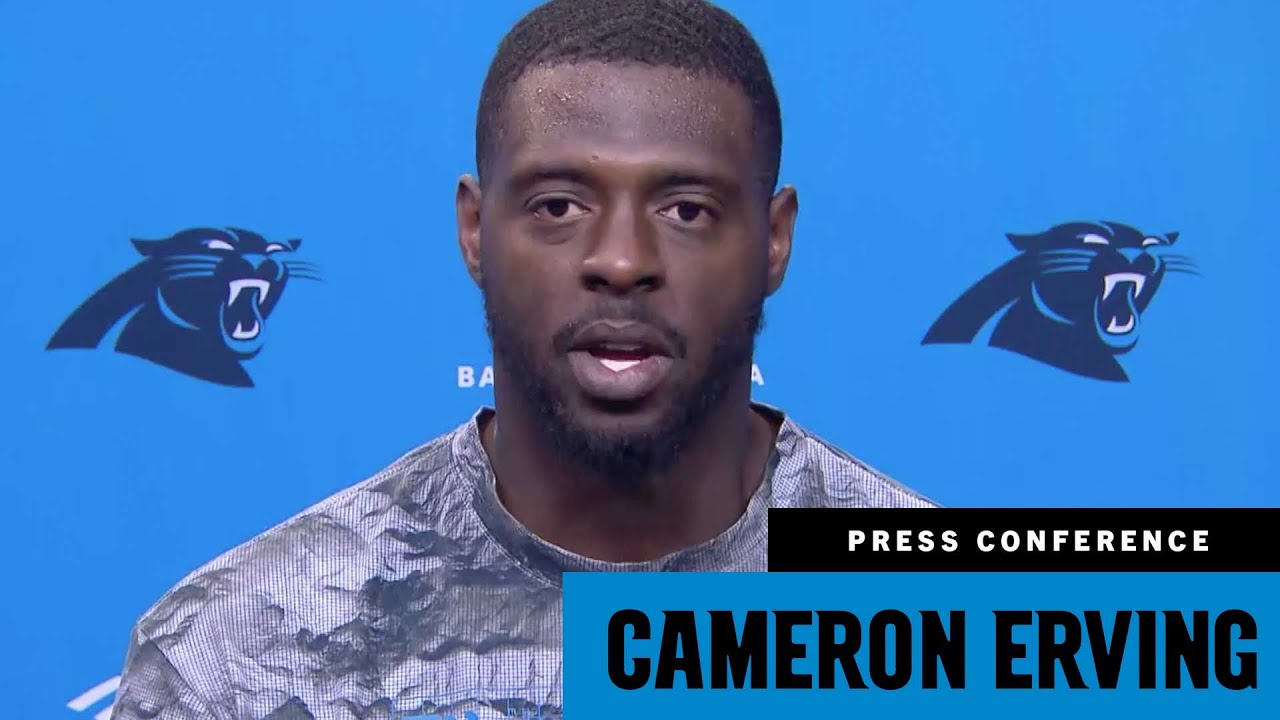 Cameron Erving gives emotional answers on Wednesday - YouTube