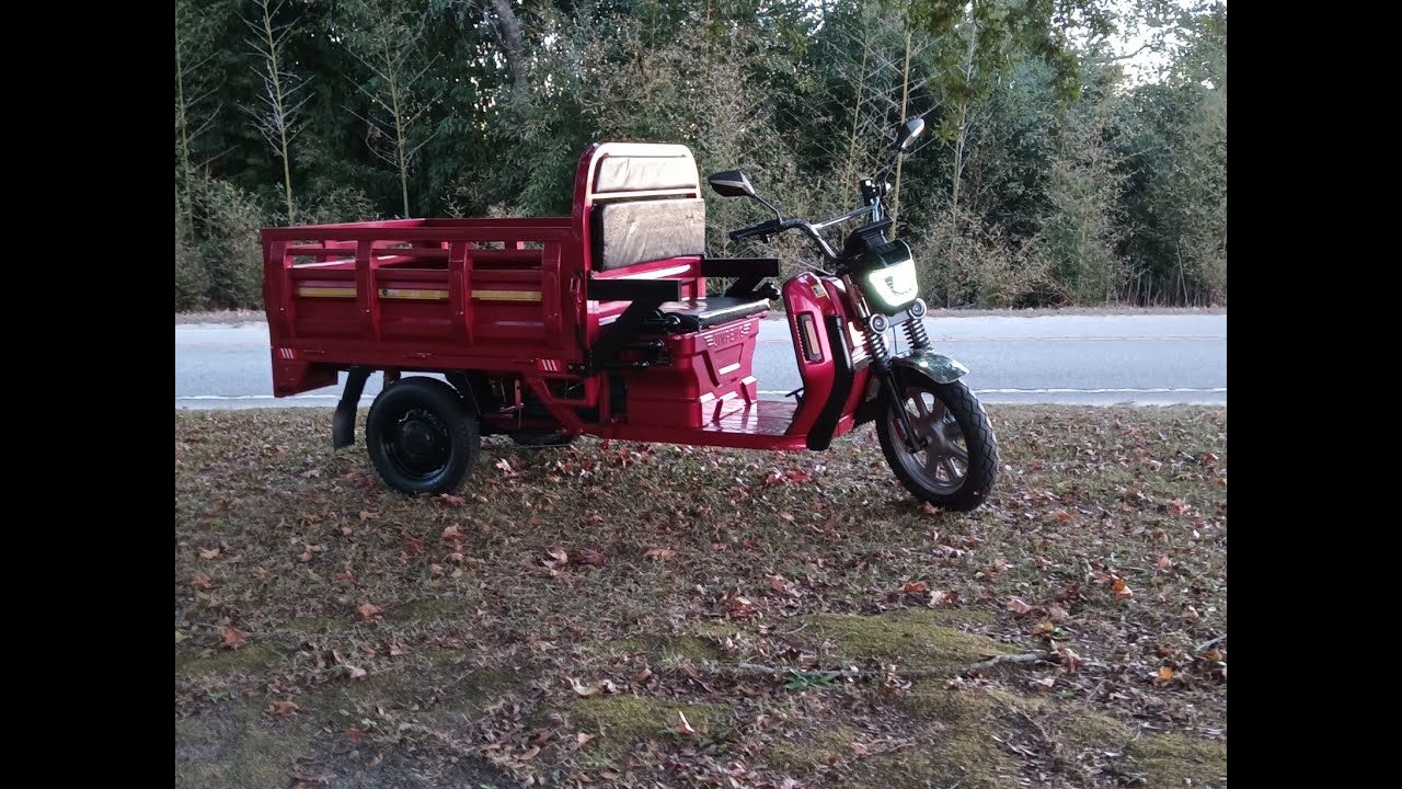 Massimo Cargo Max E Trike Review & Ride - YouTube