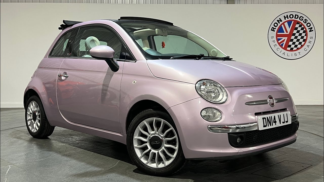 Wunderbar Fiat 500 Rosa Ebenbild