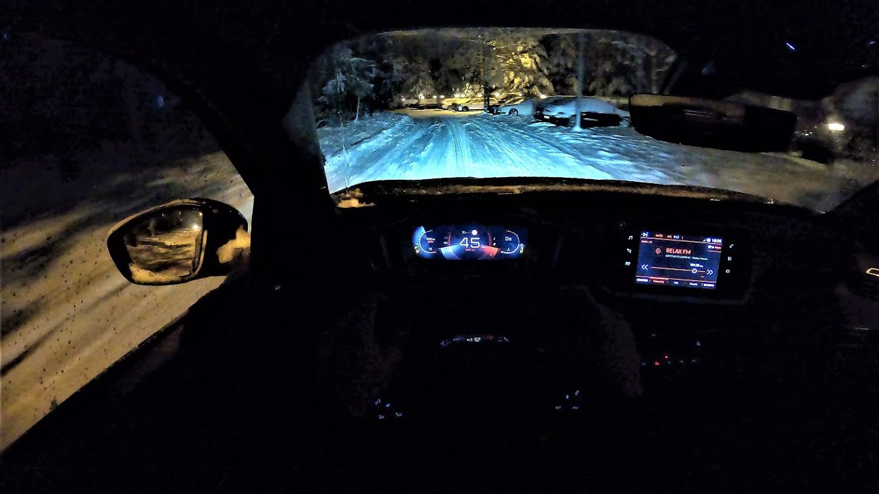 Peugeot 2008 GT-line 1.2 130HP - Night Forest Light Off Road - POV Test ...