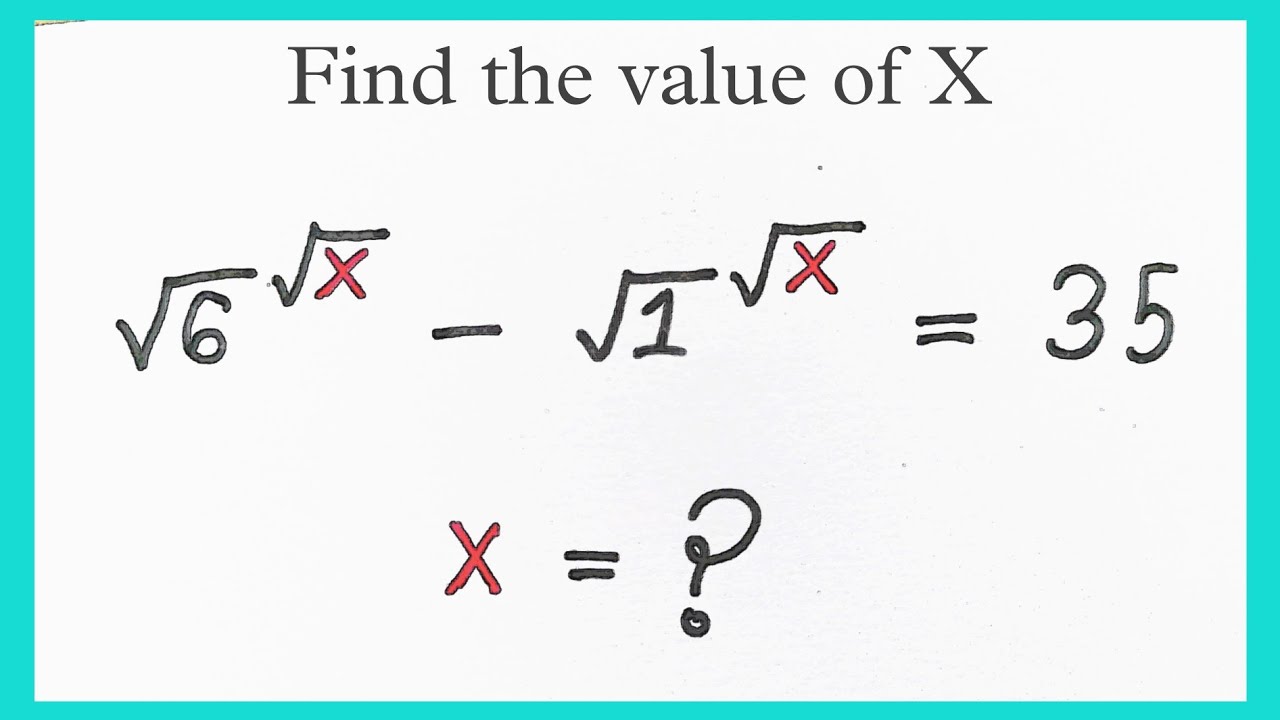 Square Root Power Equation How To Solve This Equation RK LOGIC Square Root Power Equation How To Solve This Equation RK LOGIC