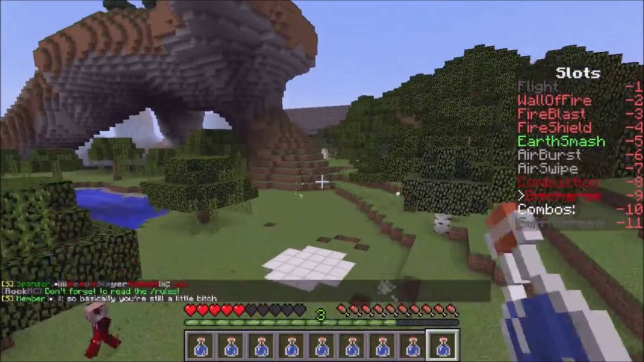 Minecraft RockMC Bending: #5 "EPIC ROAST SESSION!" - YouTube