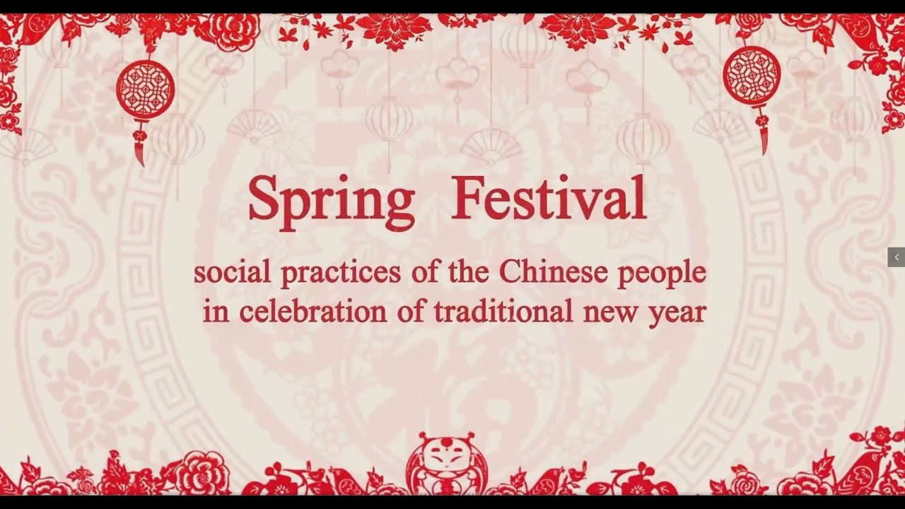 Spring Festival, the Intangible Cultural Heritage of Humanity - YouTube