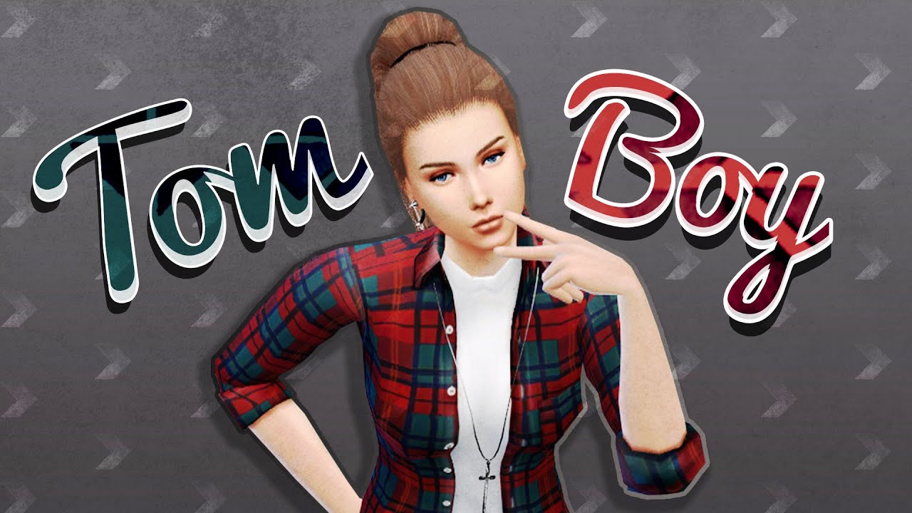 The Sims 4 || Create A Sim: Grunge Tom Boy! - YouTube