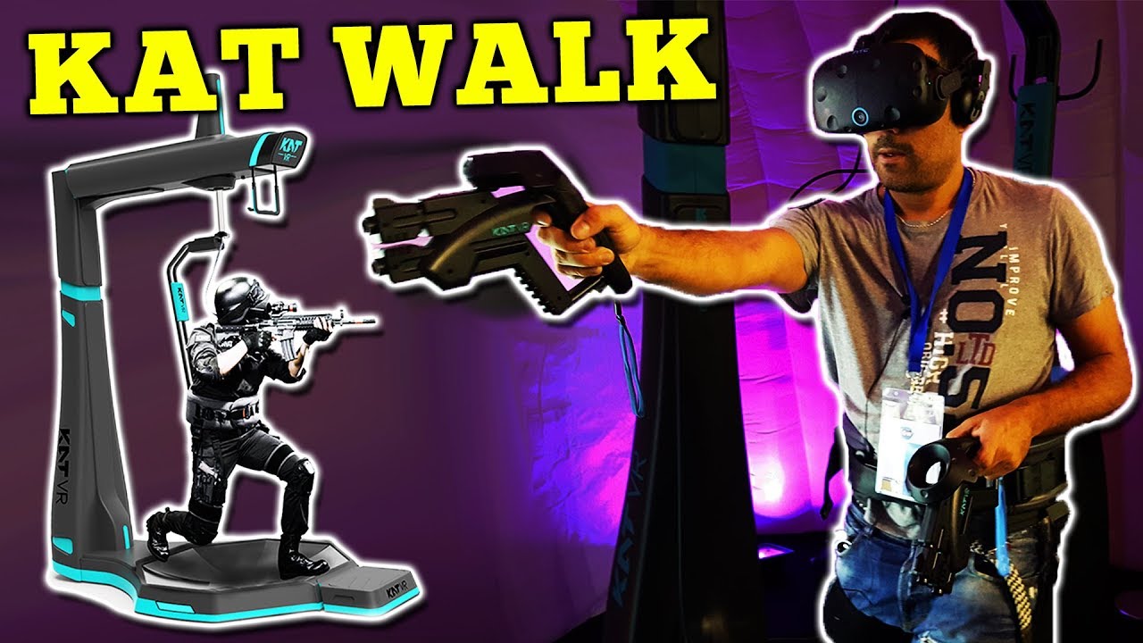 PROBAMOS EL KAT WALK VR | Sistema de movimiento para Realidad Virtual ...