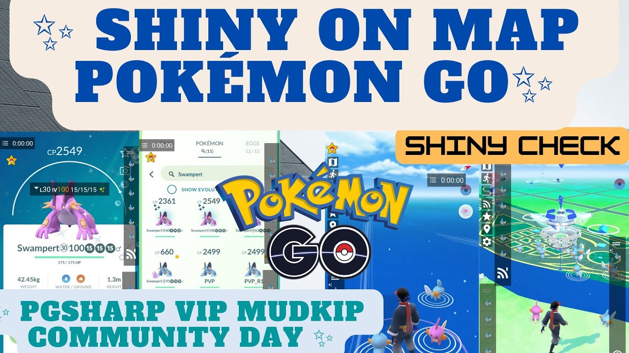 📌🕹️ PGSHARP VIP Shiny on Map • Sniper • Shiny Notification • Pokémon GO ...