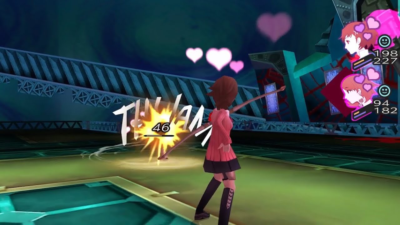 Persona 3 Portable - Having a cat fight with Yukari. - YouTube