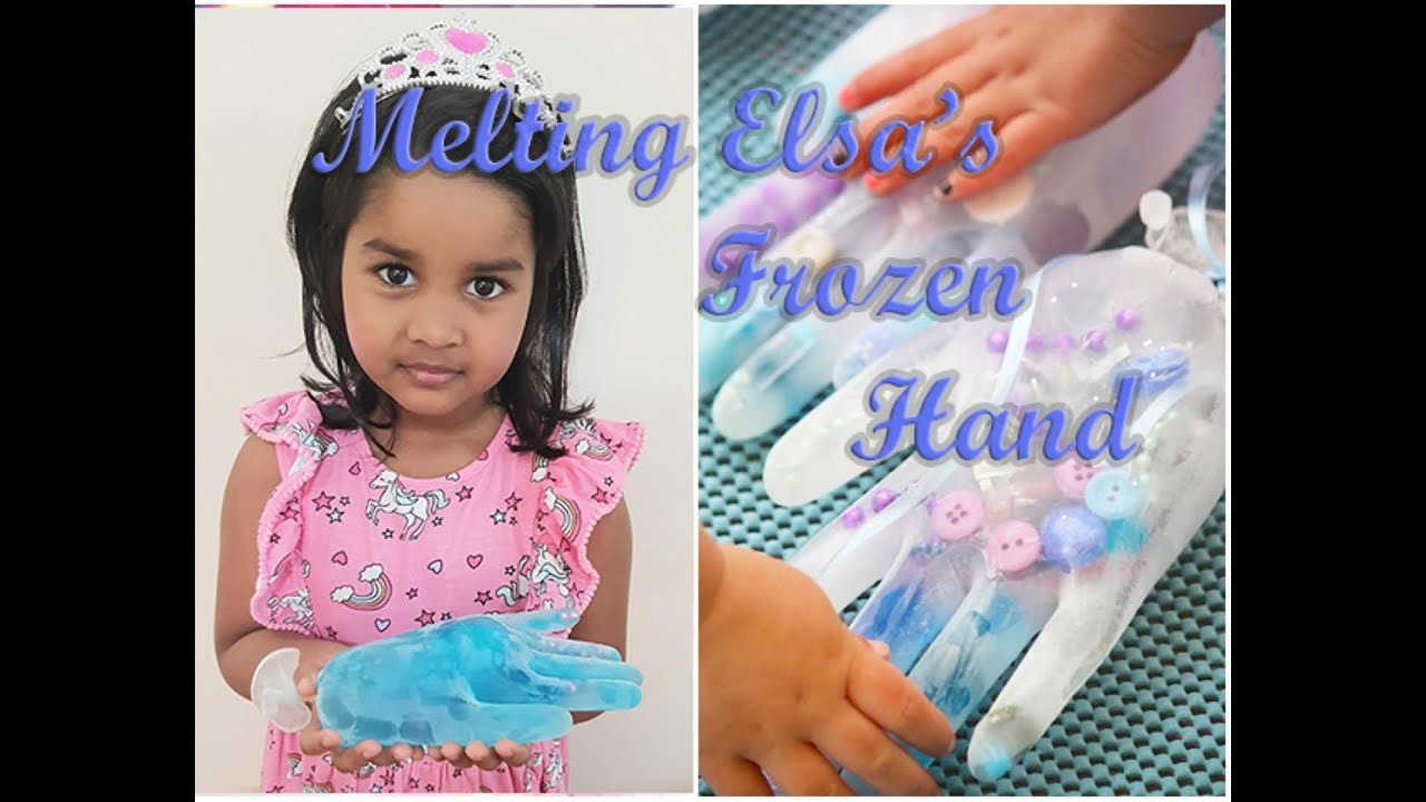 Melting Elsa's Frozen Hand - YouTube
