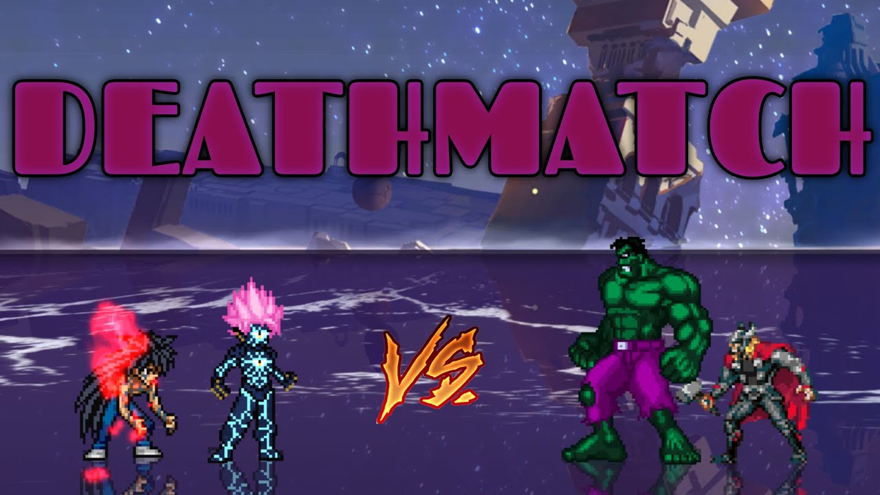 Boros & Yusuke Demon VS Hulk V2 & Thor in Jump Force Mugen - YouTube