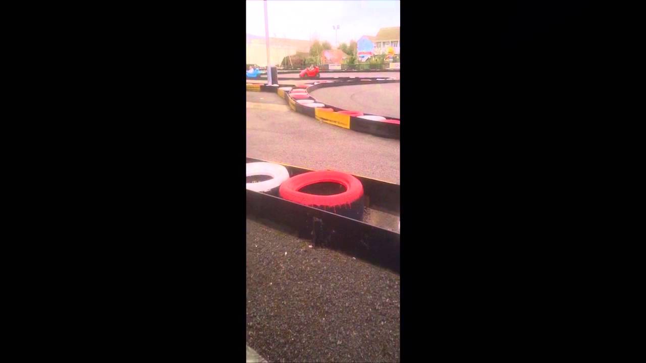 Go karts at butlins - YouTube