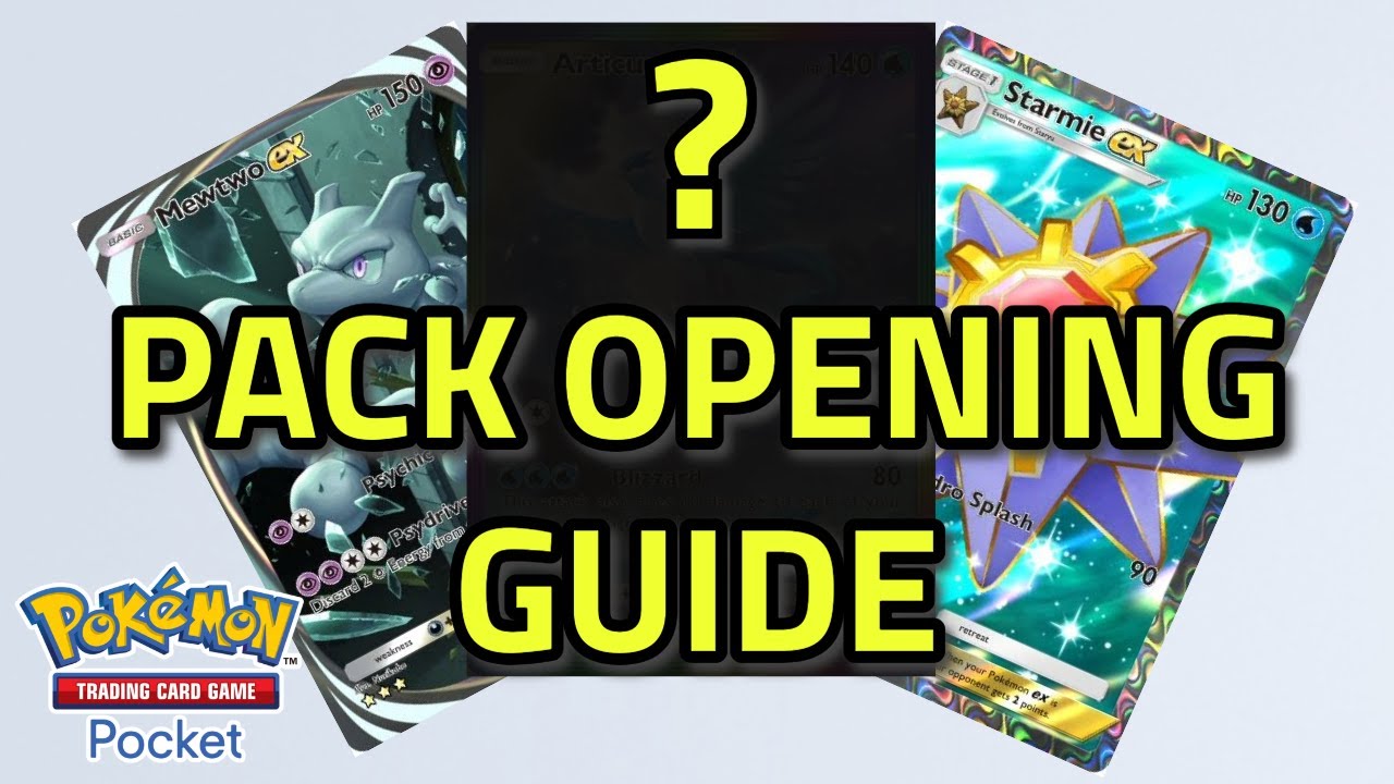 DAY 1 PACK OPENING GUIDE | Pokemon TCG Pocket - YouTube