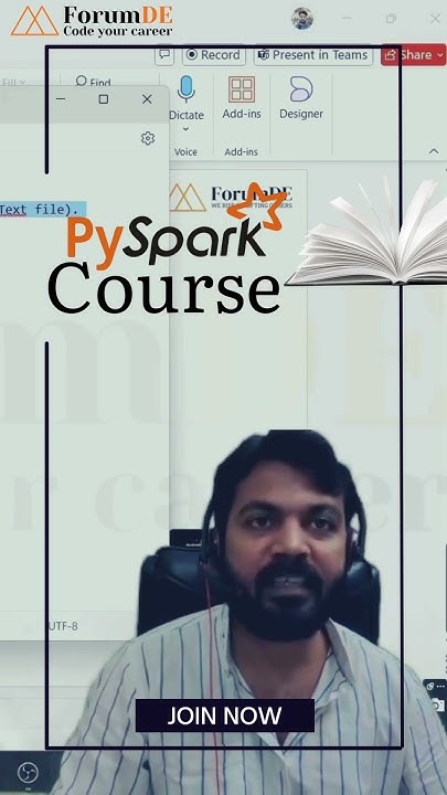 PySpark | Mr. Arun Kumar | Basic to Advance | YouTube Series #pyspark #learning #education #free ...