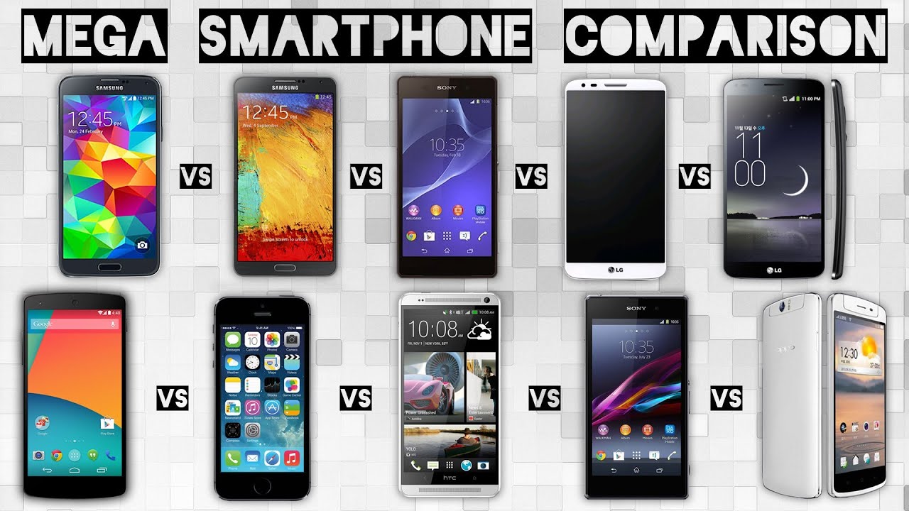 Mega Smartphones Comparison - All Smartphones - Full Specs Comparison ...