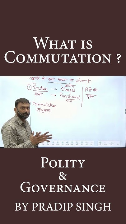 What is Commutation? by Pradip Singh Sir - YouTube