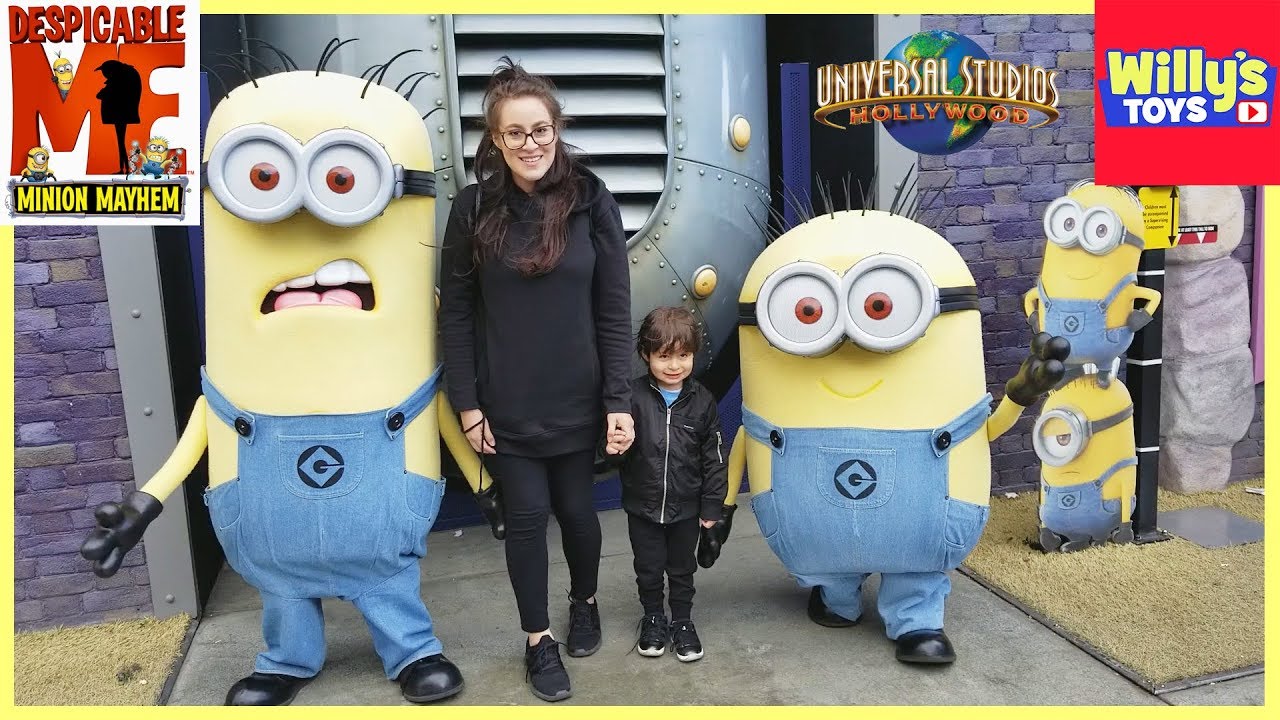 Despicable Me Minion Mayhem - Universal Studios Hollywood - Meet the ...