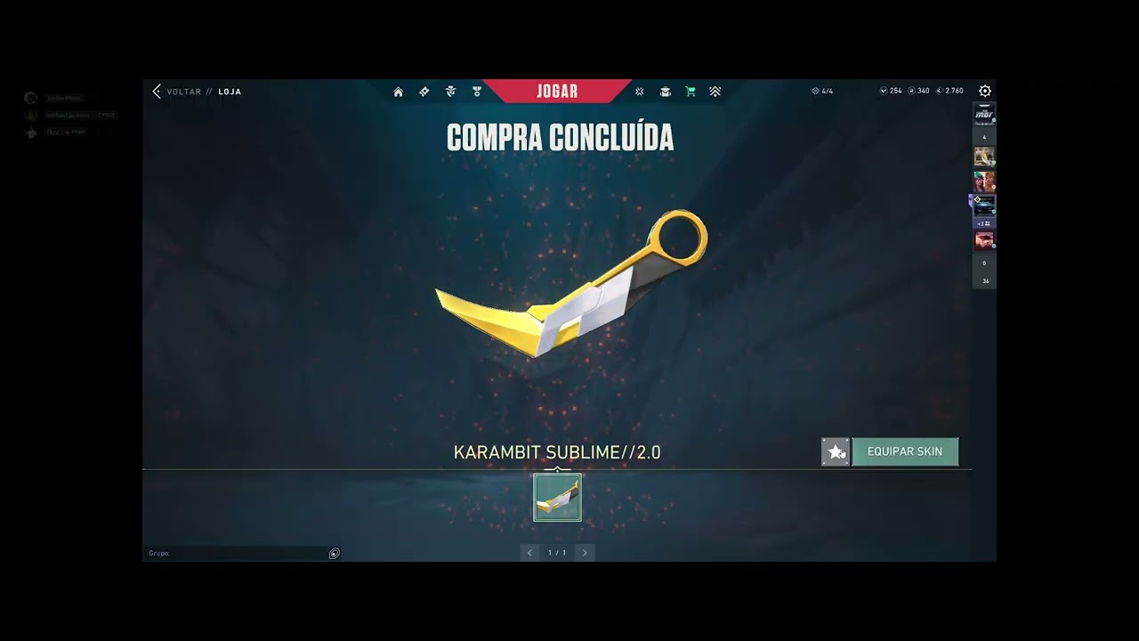 KARAMBIT SUBLIME - Valorant - YouTube