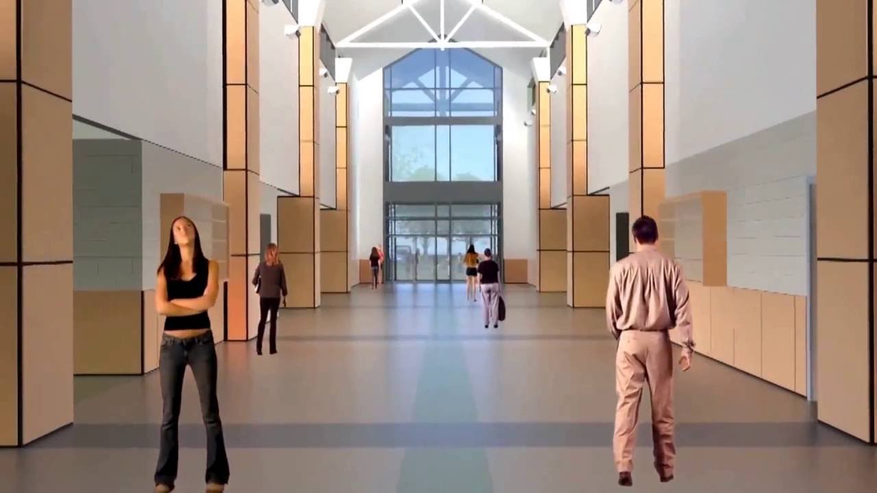 Virtual Tour of the proposed Monomoy Regional High School - YouTube