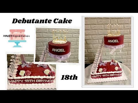 Debutante Cake | 18th Birthday Cake | Customize Cake - YouTube