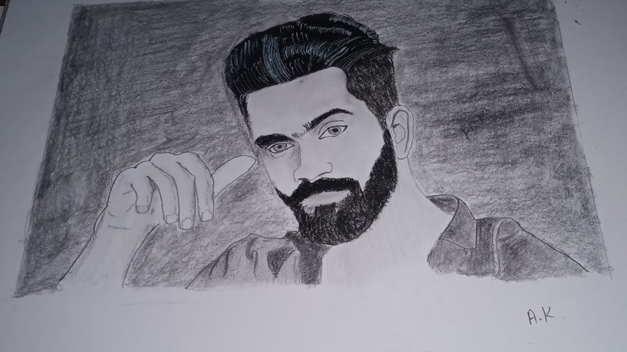 love today hero pradeep ranganathan drawing|| 😉😉 - YouTube