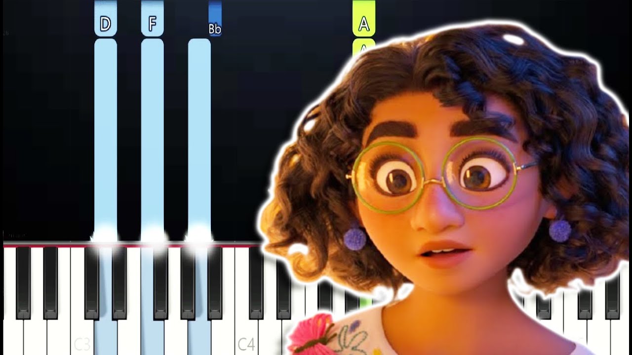 The Family Madrigal (From Encanto)(Piano Tutorial) - YouTube