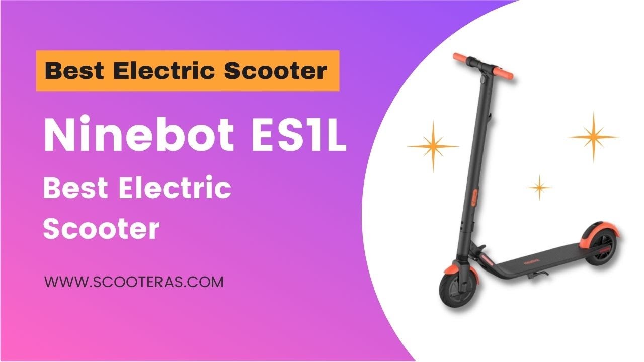 Ninebot ES1L electric scooter | Best electric scooter - YouTube