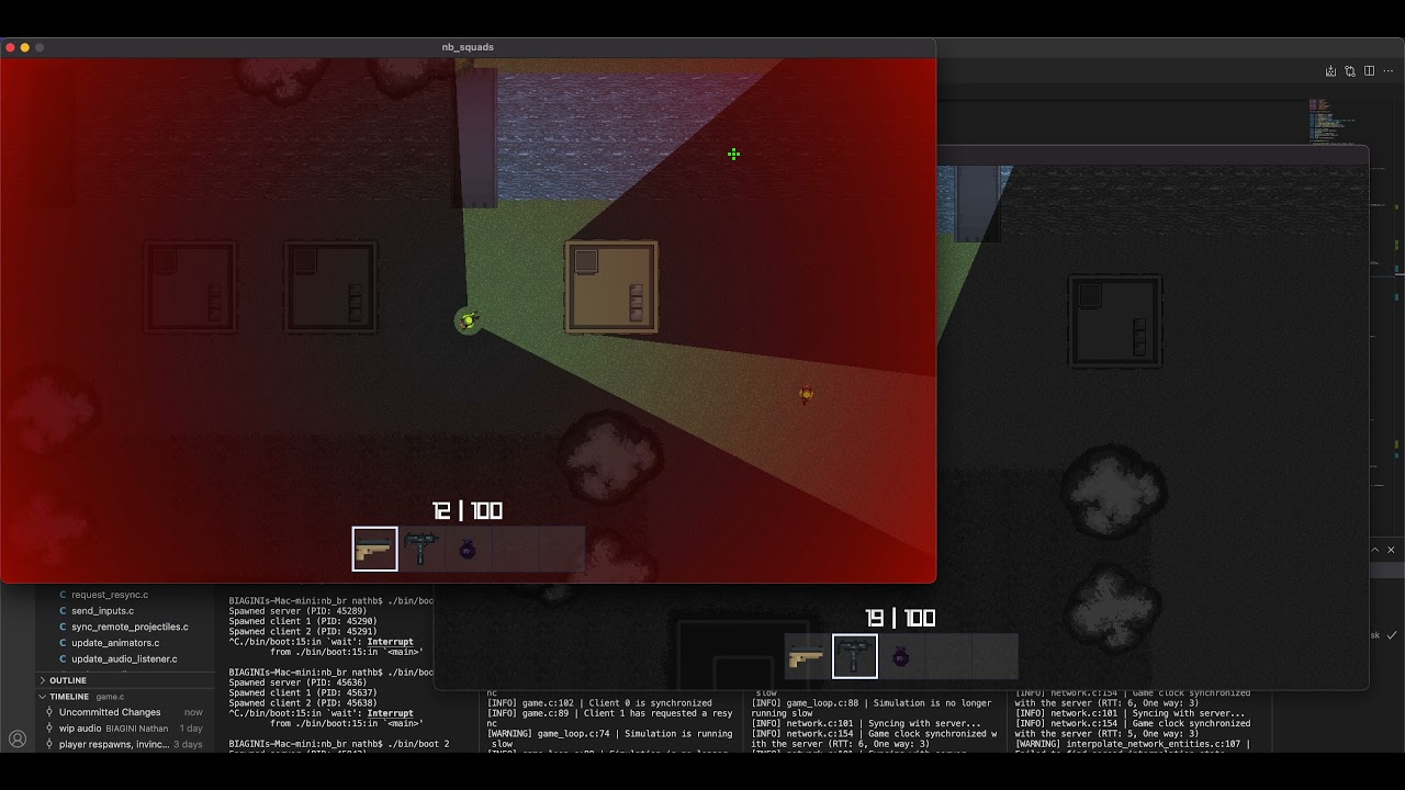 nbnet BR: damage shader + sound - YouTube