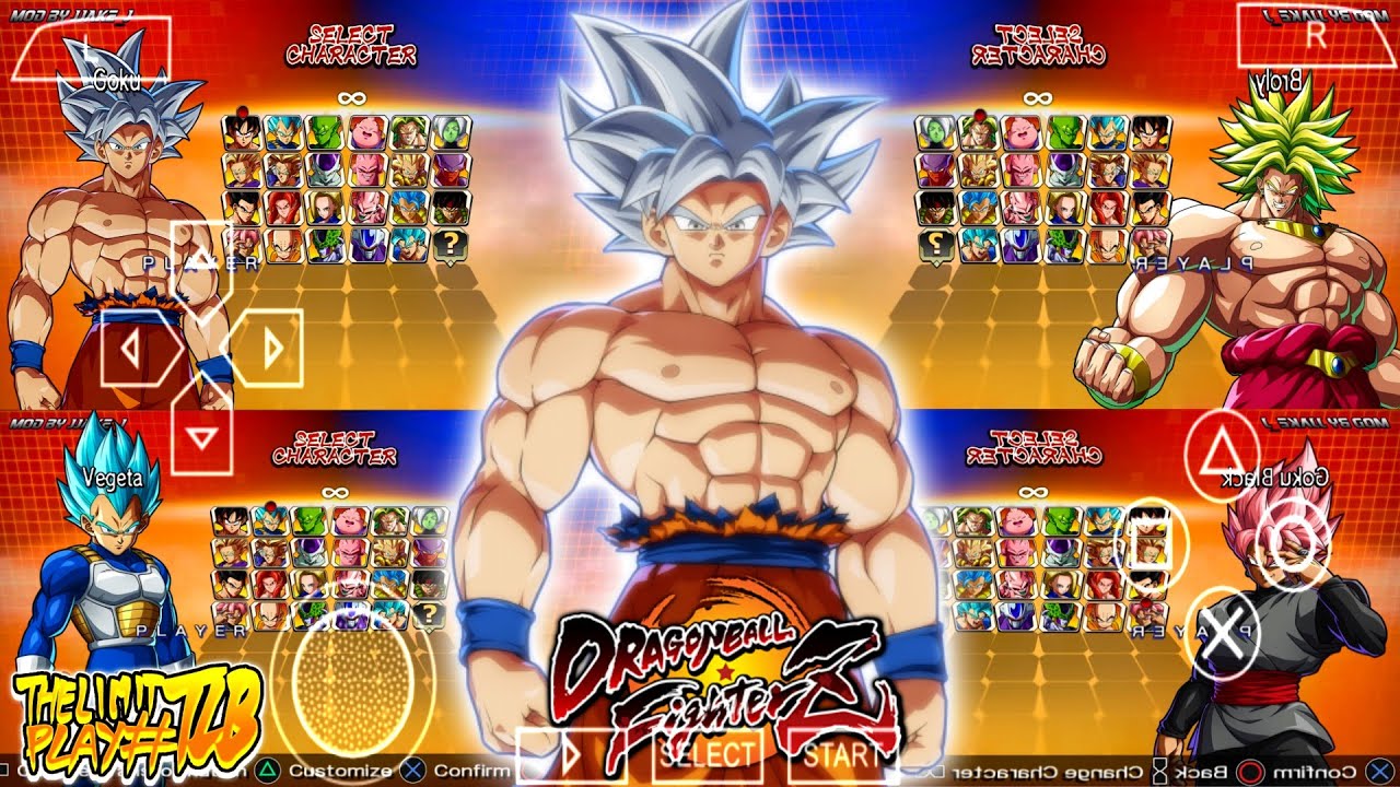 🤩INCRÍVEL!! Dragon Ball FIGHTERZ Para PSP - ISO DBZ Shin Budokai 2 ...