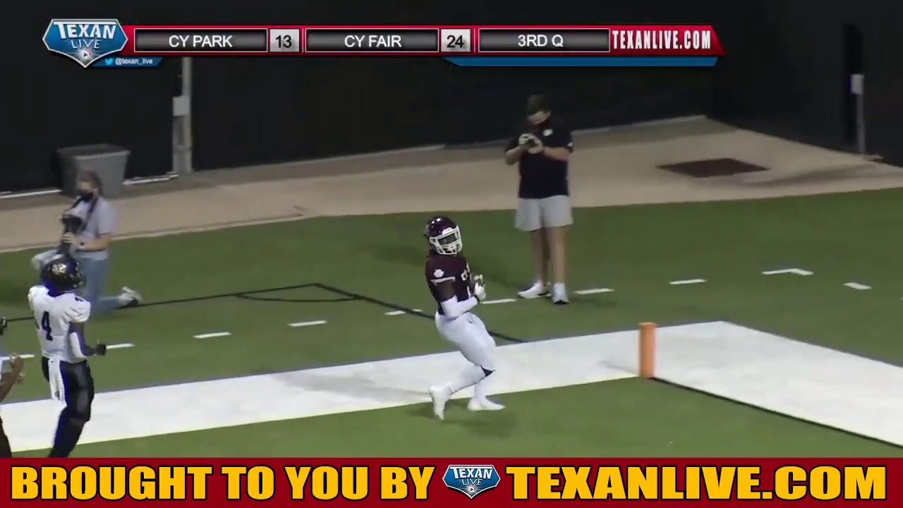 Cy Fair vs Cy Park 2020 Highlights - YouTube