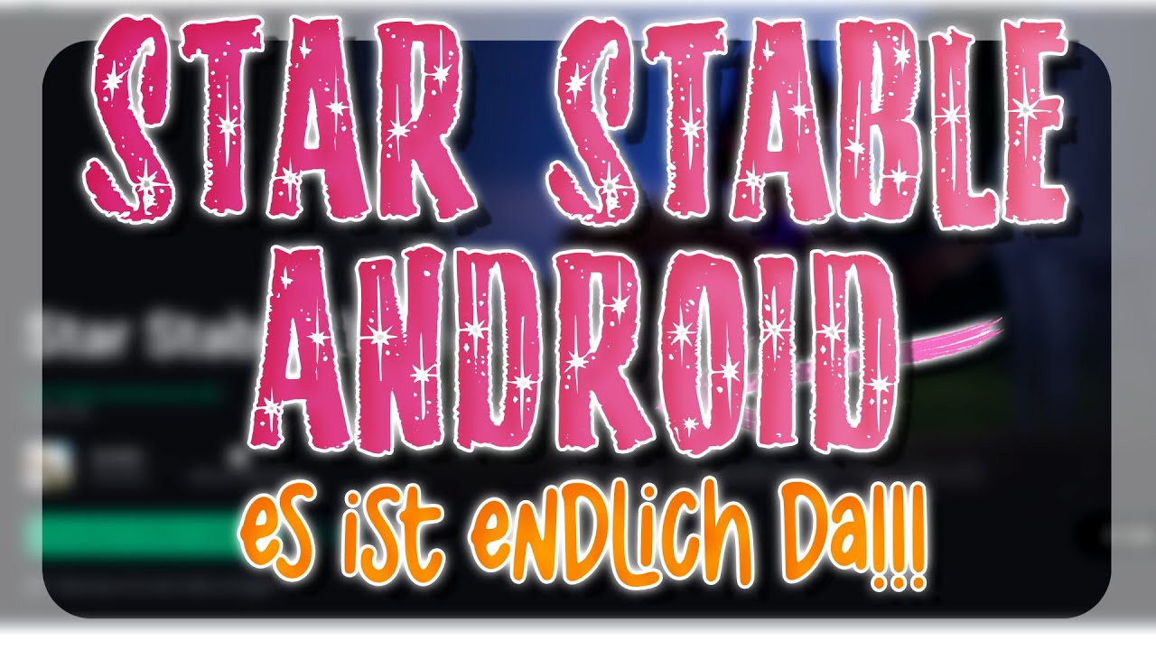 OMG DAS GLAUBT IHR NICHT! ES IST DA! 🐴 STAR STABLE ANDROID | Star ...