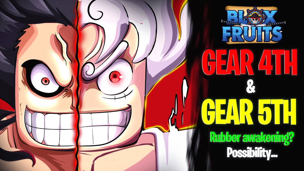 (Anniversary) Rubber AWAKENING? Gear 4 & Gear 5 COMING TO Blox Fruits ...
