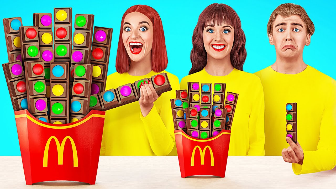 Big, Medium and Small Plate Challenge | Prank Wars by Multi DO ...