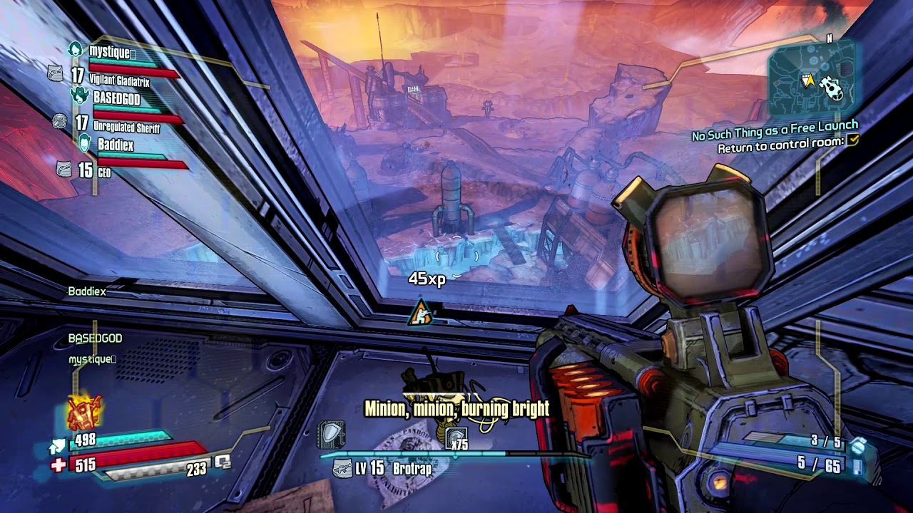 jester sees mini daft punk get vaporized in borderlands - YouTube