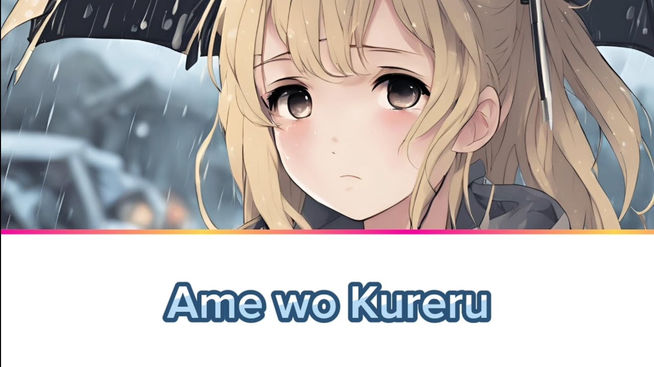 Ame wo Kureru | Japanese ai song made by setsunaa | Romanji lyrics ...