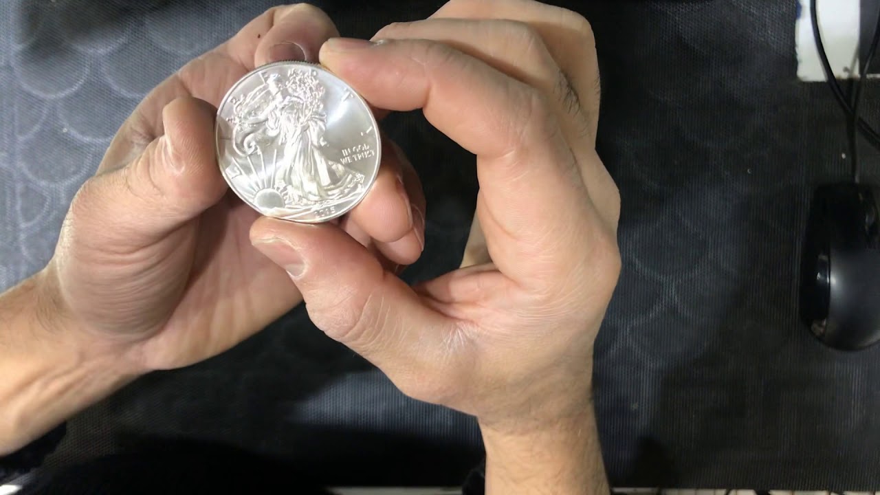 How to use coins as jewelry pendant without damage the coin - YouTube