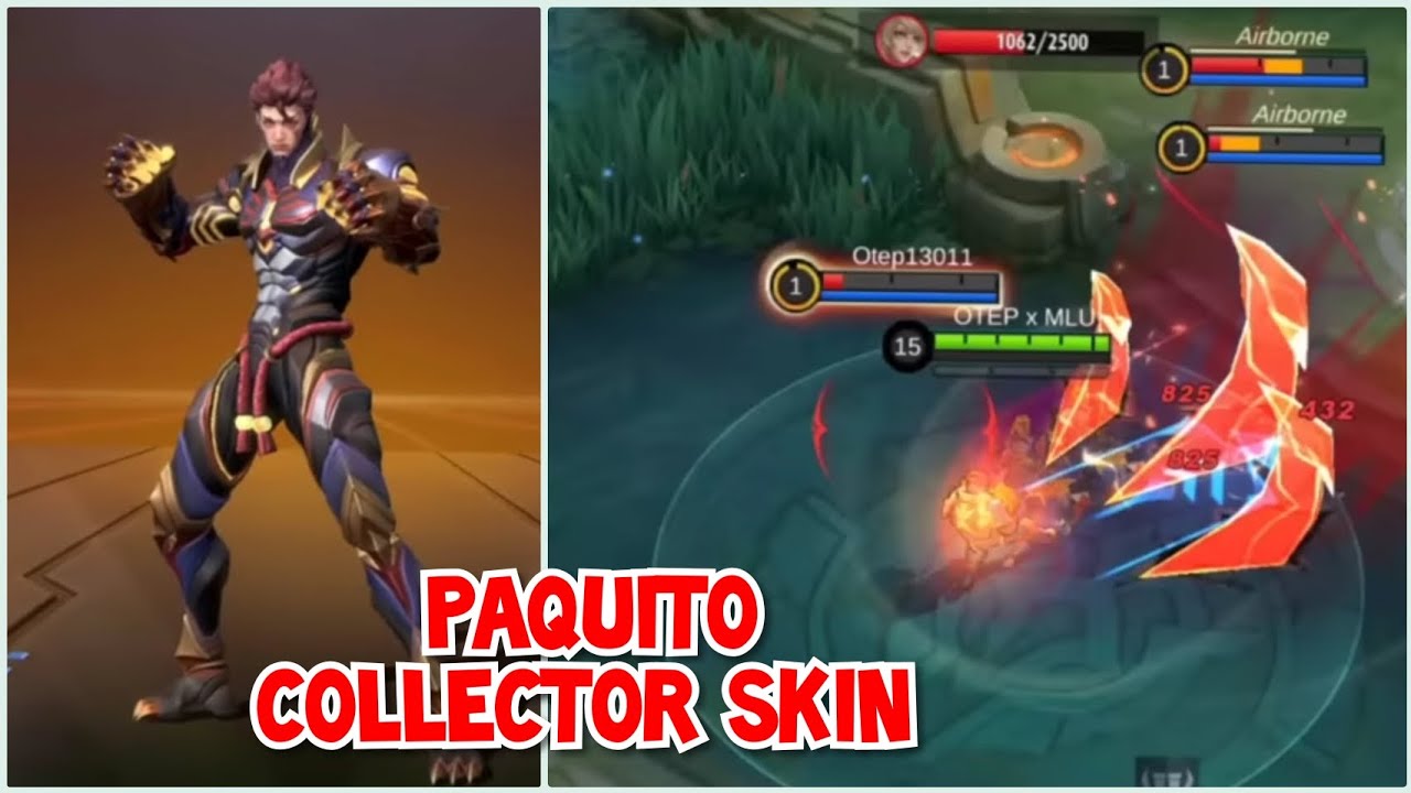 Paquito Collector skin | Skills and Effects - YouTube
