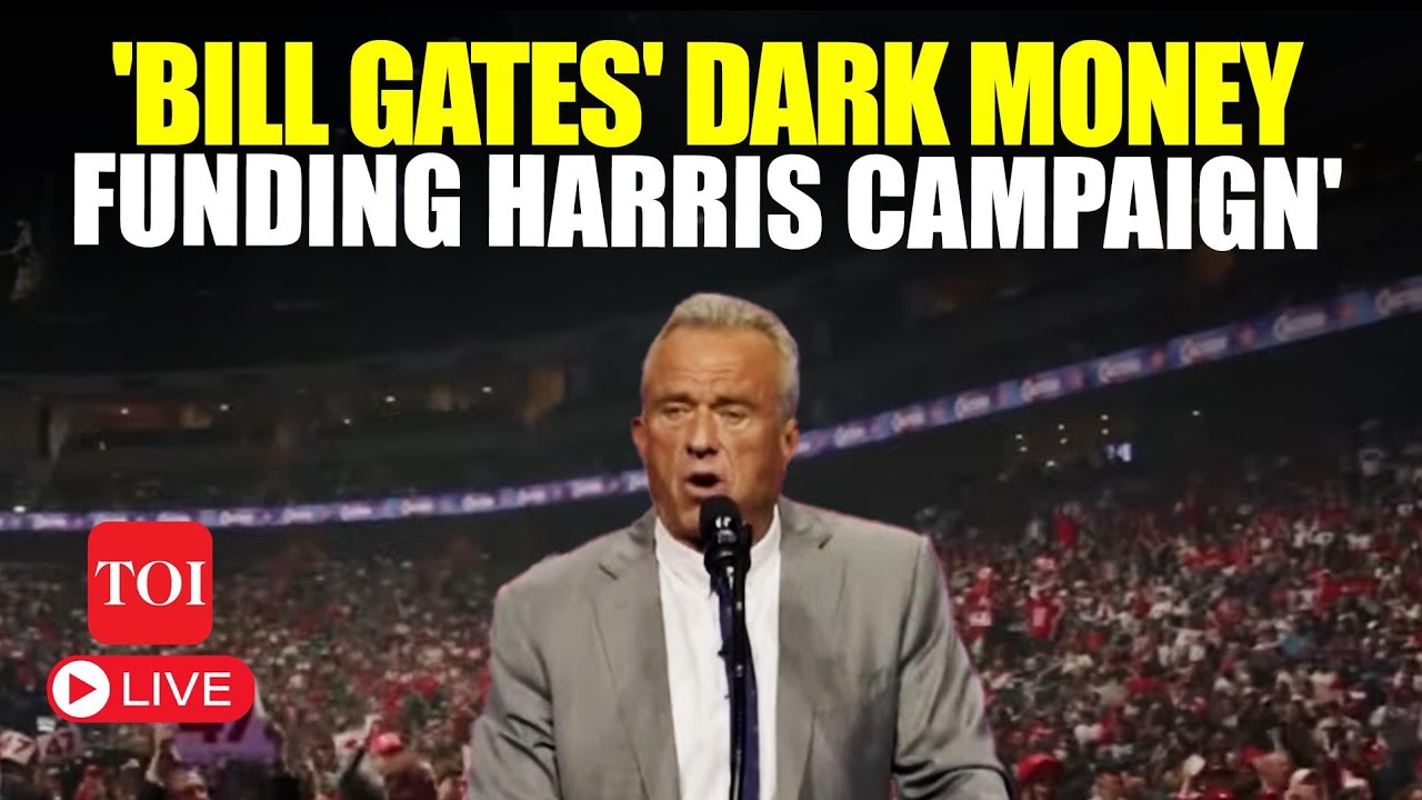 RFK Jr LIVE I 'Bill Gates Dark Money...' I RFK Jr At Trump's Georgia ...