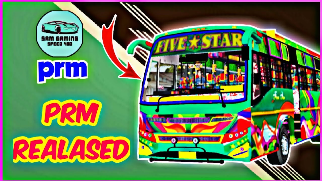 🚎new prm bus mod realase in bussid |new bus mod realase|bussid ...